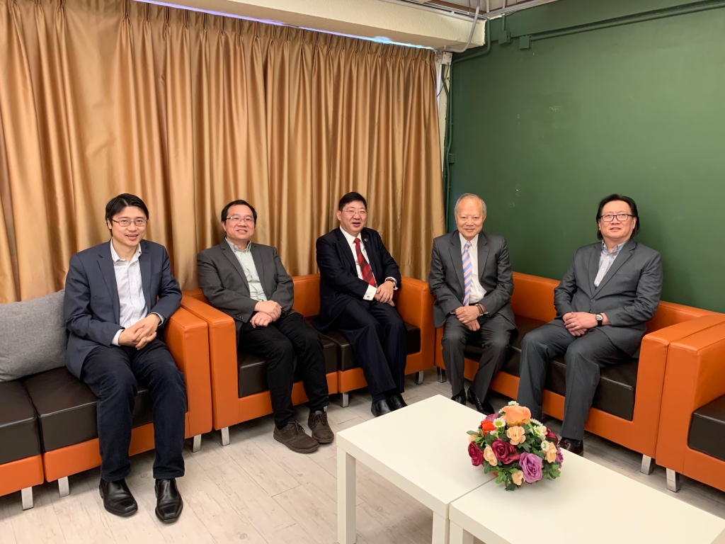 Visit from Dr Anthony Lau - The Hang Seng University of Hong Kong