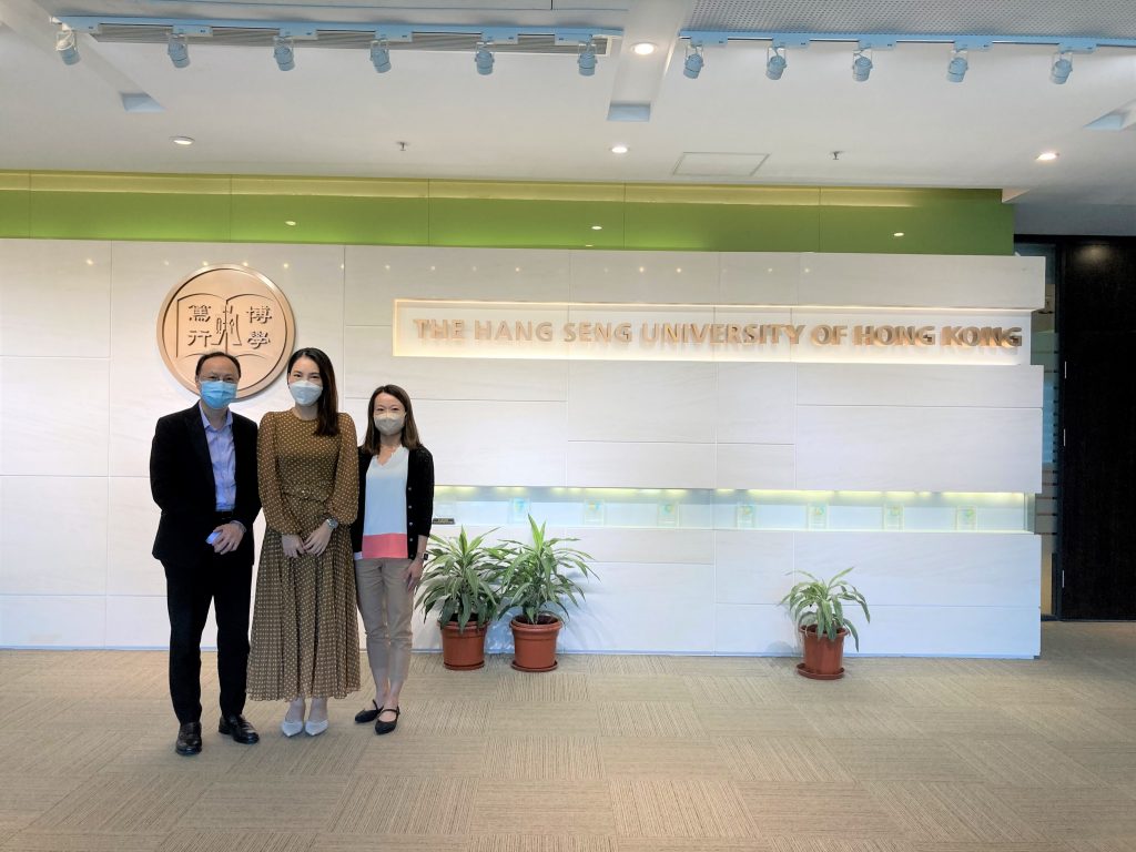 Visit from Ms Kammy Cheung - The Hang Seng University of Hong Kong