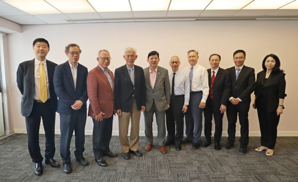 Visit from Tin Ka Ping Foundation - The Hang Seng University of Hong Kong