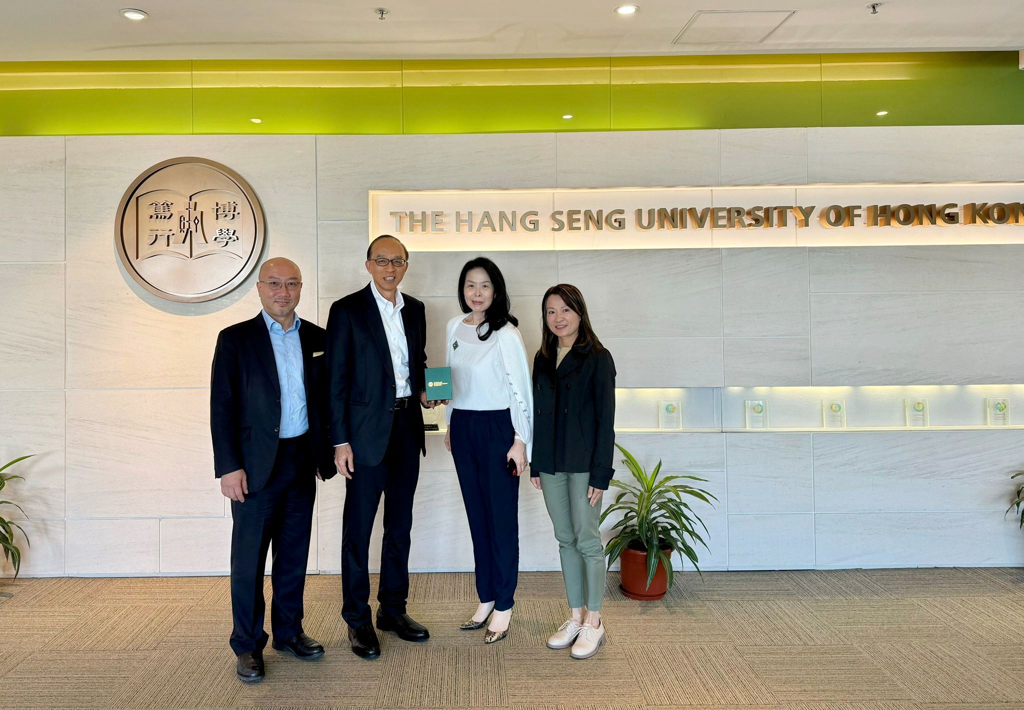 Visit from Mr Kent Law - The Hang Seng University of Hong Kong